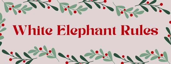 White Elephant Rules for Gift-Giving Fun [Printables] - FUN.com Blog