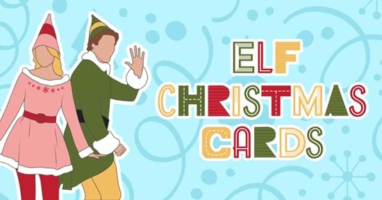 These Elf Christmas Cards Will Spread Christmas Cheer [Printables ...