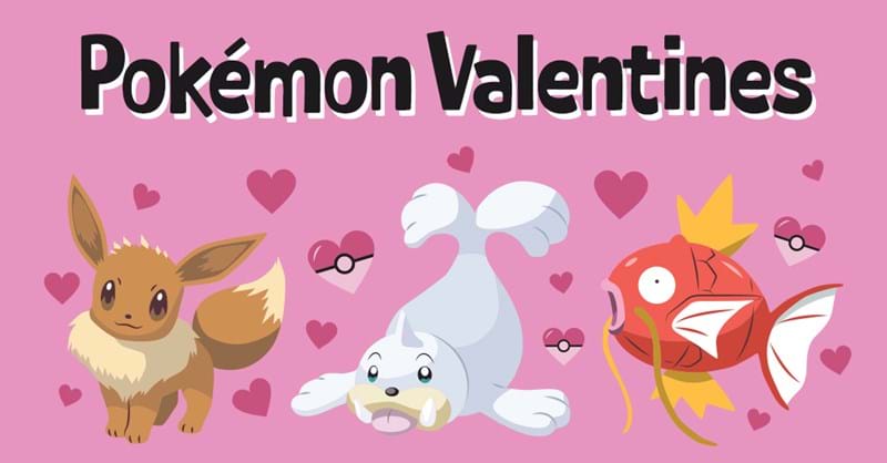 Pokémon Valentine's Day Cards and E-Cards - FUN.com Blog