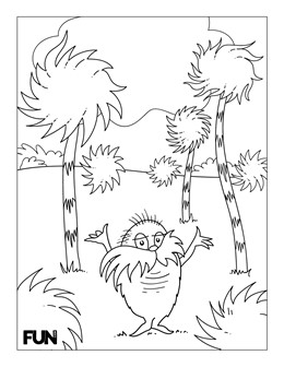 The Lorax Printable