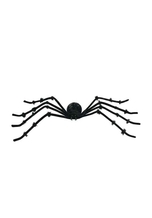 Posable Black 50" Spider Halloween Decoration