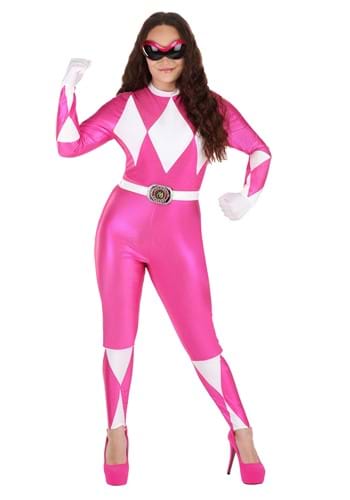 Pink Ranger Sexy Bodysuit Costume For Women