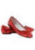 Red Glitter Women's Flats