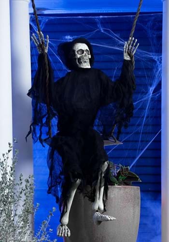 5FT Swinging Grim Reaper Prop | Scary Decorations