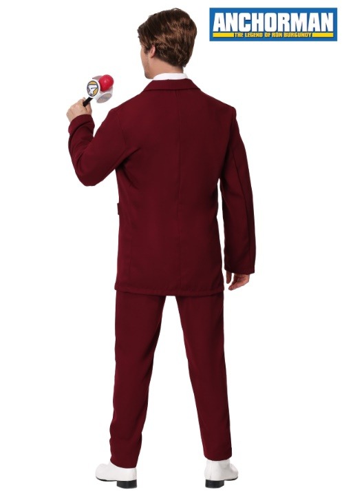 Men's Deluxe Anchorman Ron Burgundy Costume Suit | Movie Costumes