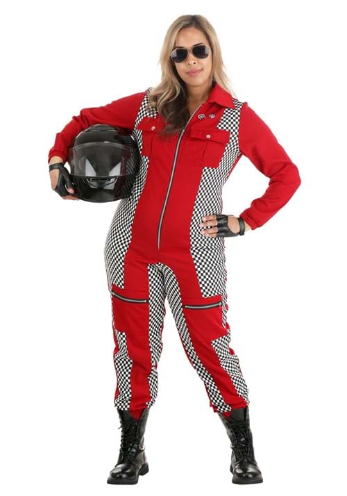 Racer Jumpsuit Costume for Women | Race Car Costumes