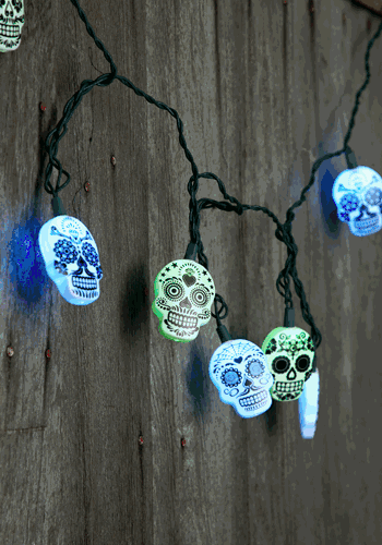Light Set Sugar Skull