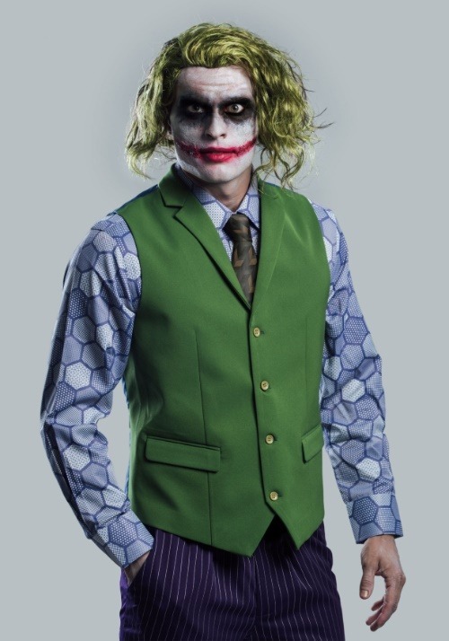 Men's THE JOKER Slim Fit Suit Vest (Authentic) | The Joker Costumes