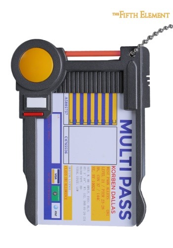 The Fifth Element Multipass Badge Accessory