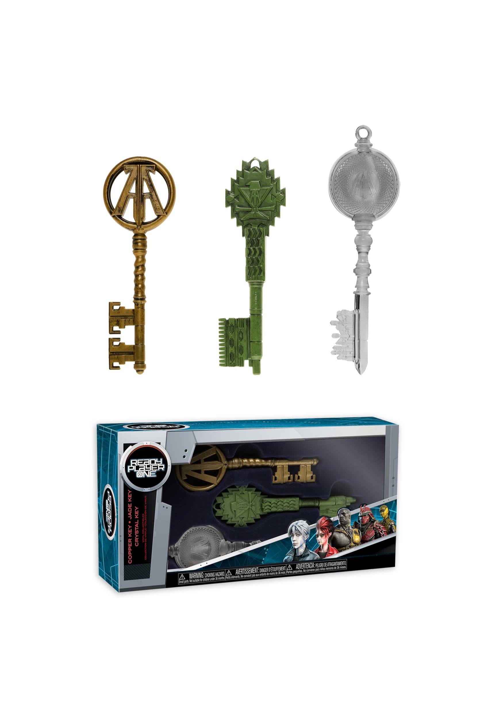 Ready Player One: Keys 3 Pack-Jade, Crystal & Copper