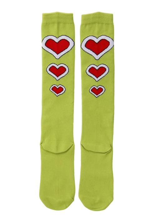 The Grinch Knee High Women's Socks | Grinch Accessories