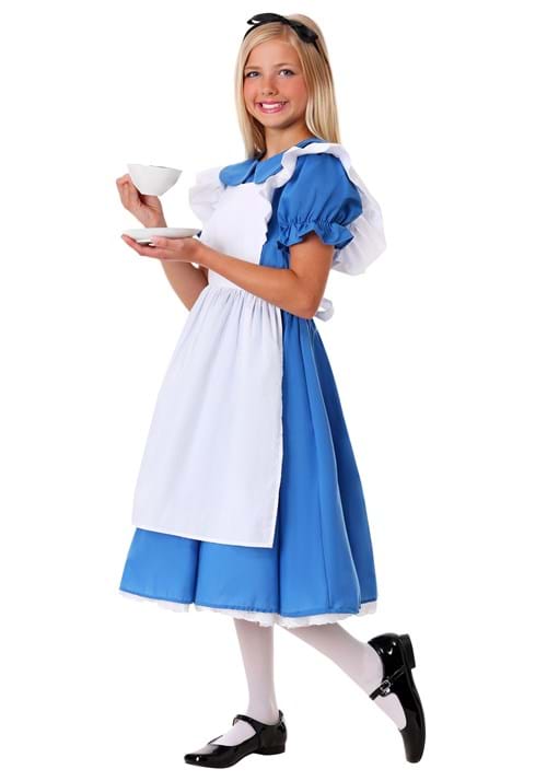 Girl's Deluxe Alice Costume Dress | Storybook Costumes
