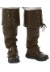 Deluxe Brown Costume Adult Boot Tops