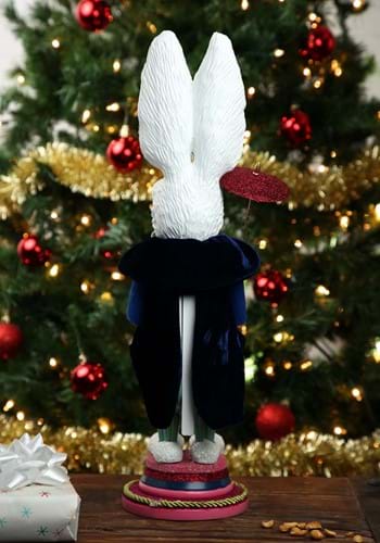 Hollywood White Rabbit 18" Nutcracker