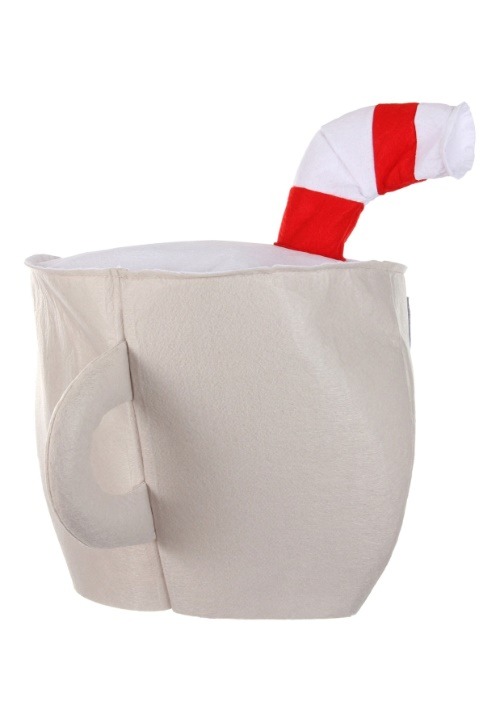 Felt Cuphead Character Costume Head | Costume Masks