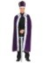 Kingly Purple Royal Robe & Crown Set