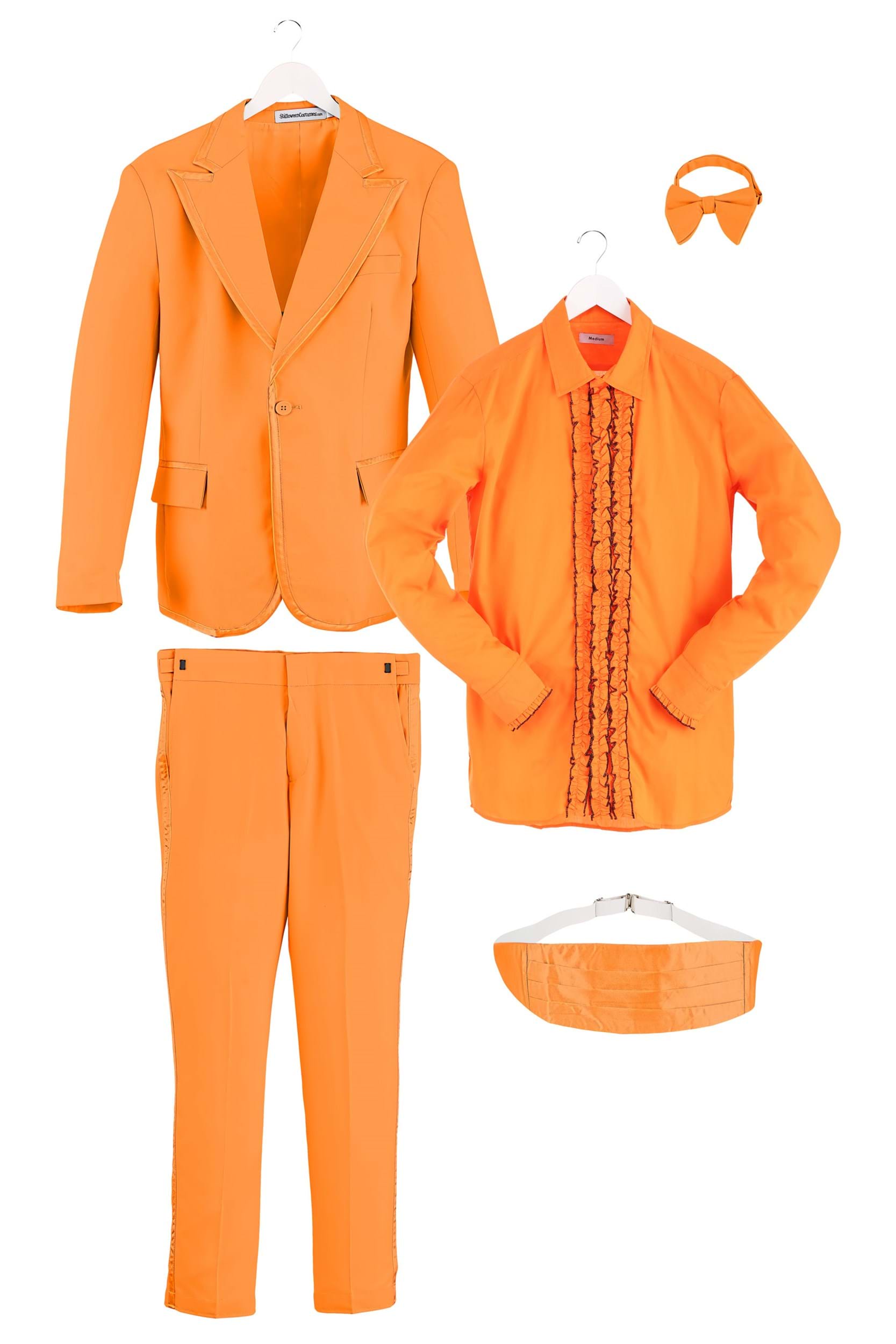 Adult Orange Tuxedo Costume
