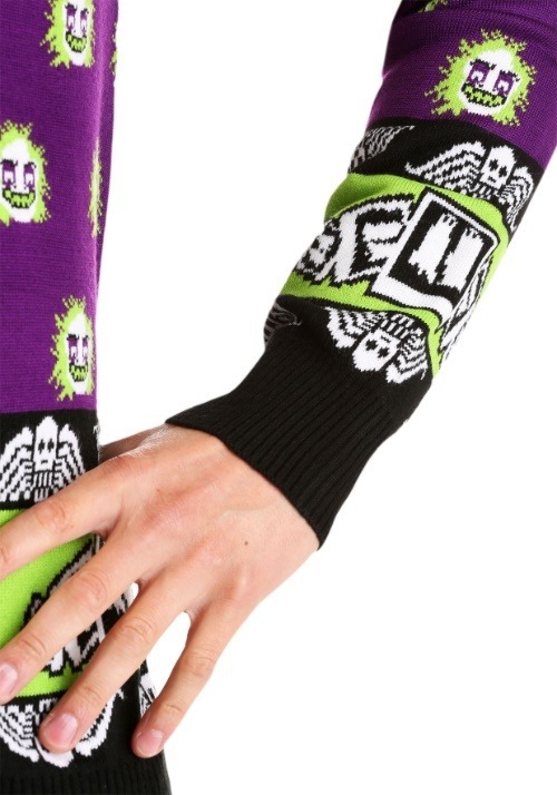 Beetlejuice Lydia Deetz Ugly Halloween Sweater for Adults