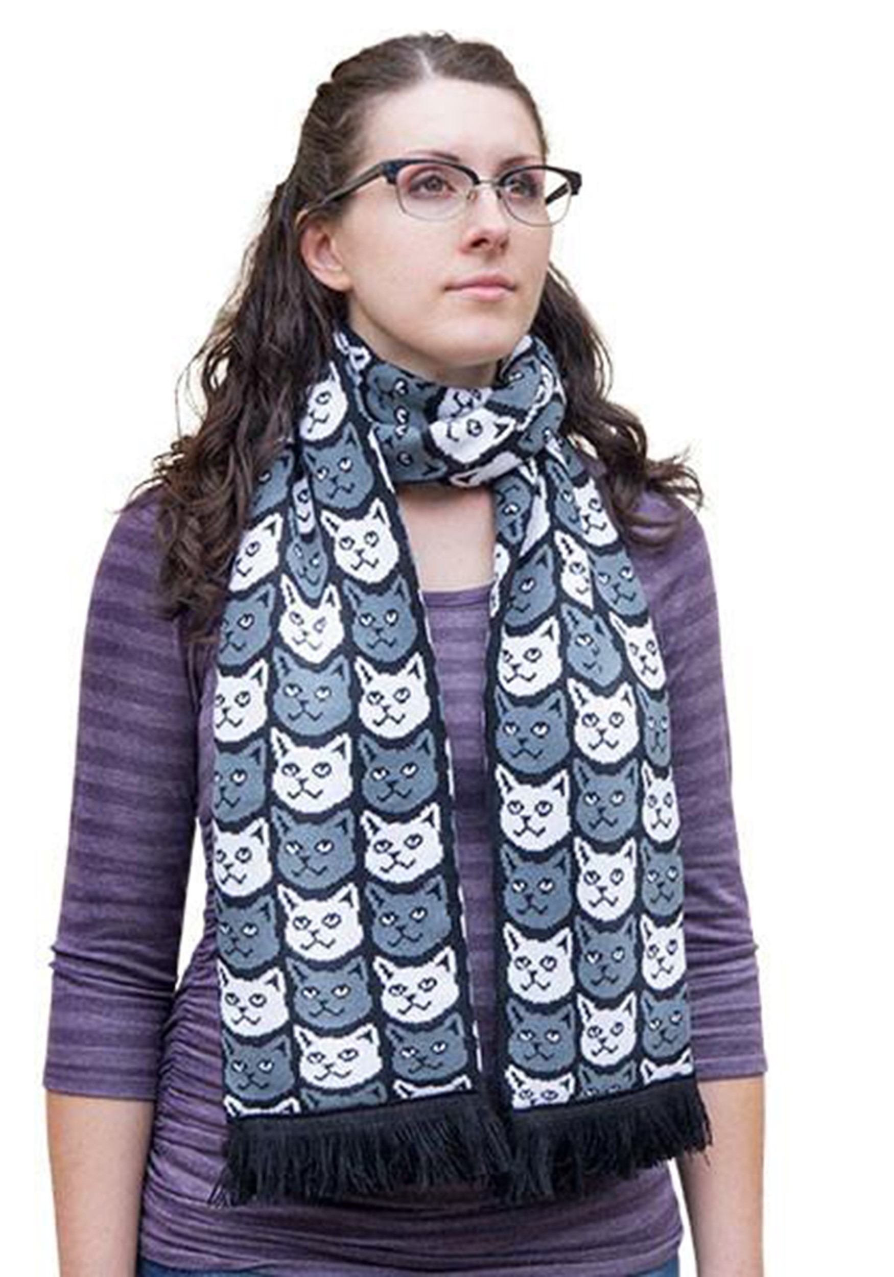 Clever Cat Scarf