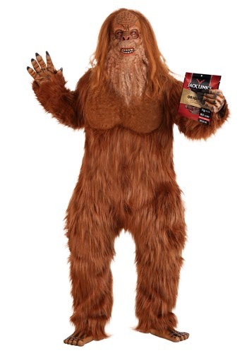 Jack Links Plus Size Sasquatch Costume for Adults | Funny Adult Costumes