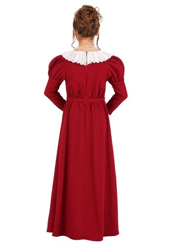 Abigail Adams Red Costume Dress for Girls | Historical Costumes