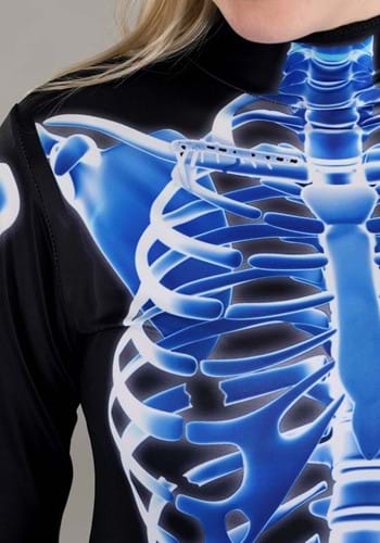 X-Ray Skeleton Jumpsuit Costume for Women