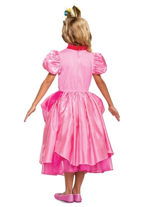 Super Mario Deluxe Princess Peach Costume for Girls | Nintendo Costumes