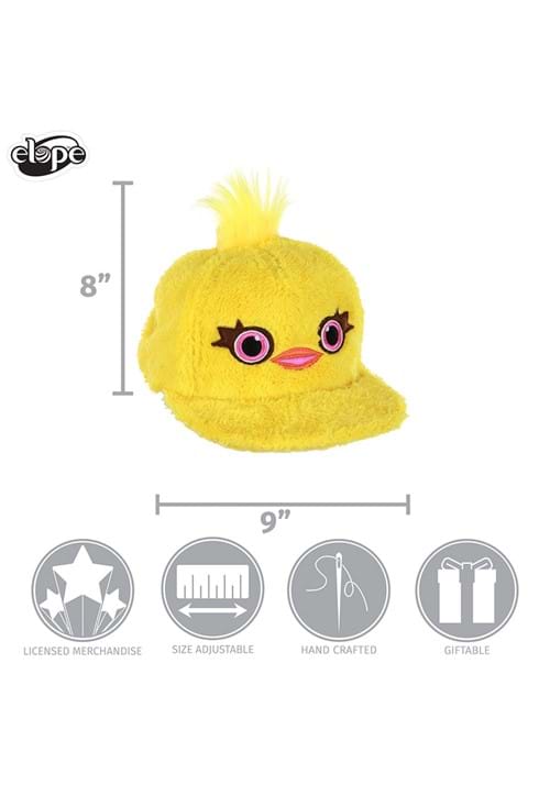 Ducky Toy Story 4 Fuzzy Cap | Pixar Accessories
