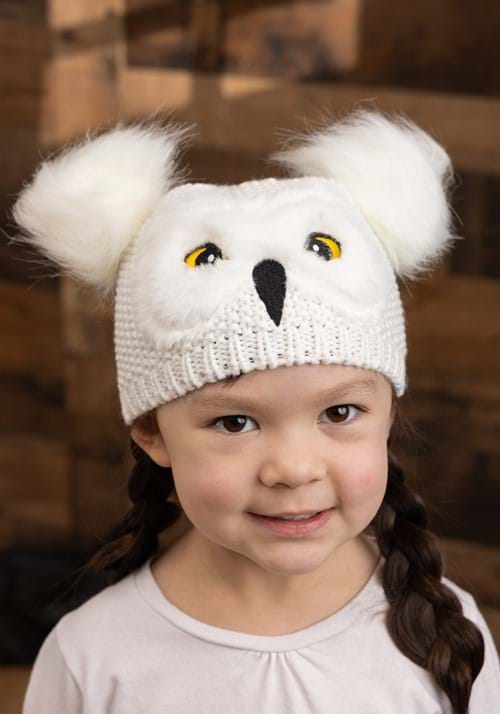 Toddler Harry Potter Hedwig White Knit Hat | Toddler Accessories