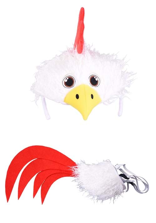 Chicken Tail & Headband Accessory Kit - $14.99