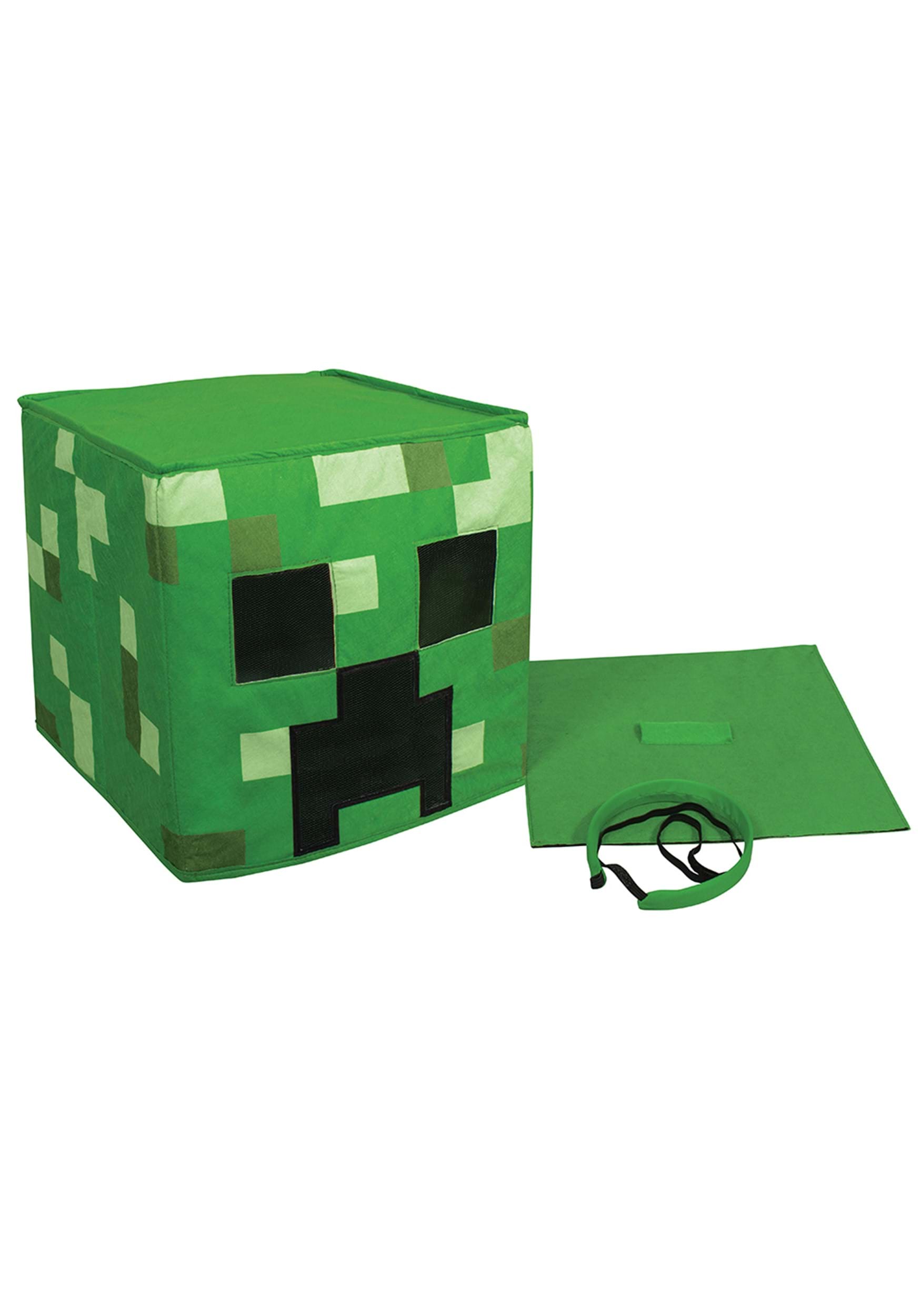 Minecraft Creeper Block Head Accessory