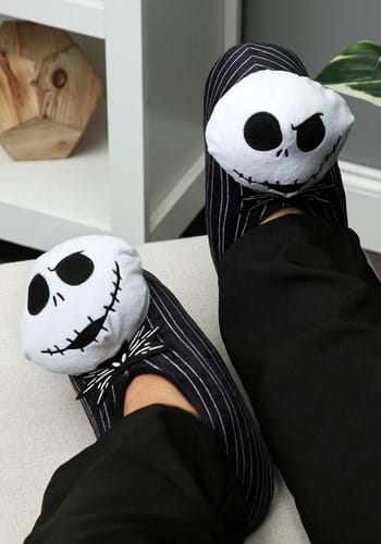 Adult Nightmare Before Christmas Jack Slippers | NBC Gifts