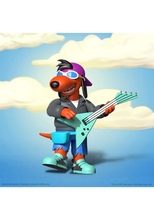 The Poochie 7-Inch Action Figure from the Simpsons Ultimates