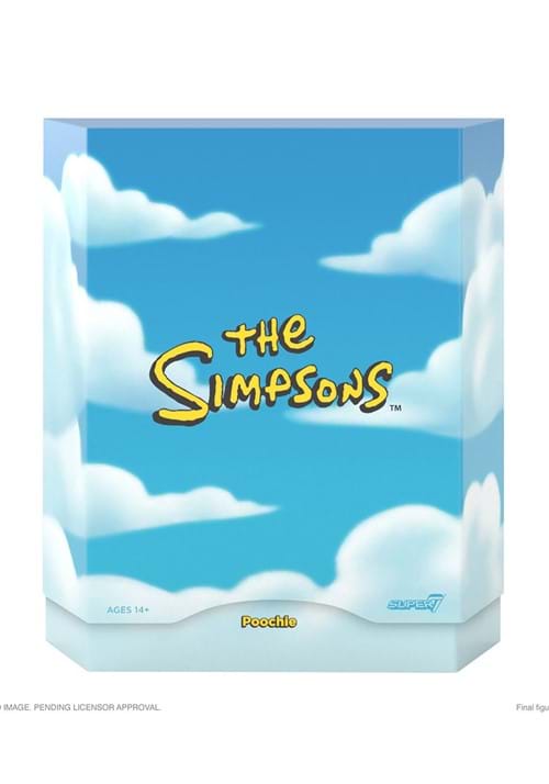 The Poochie 7-Inch Action Figure from the Simpsons Ultimates