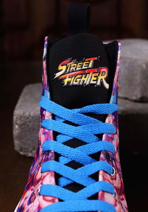 Street Fighter High Top Women's Sneakers