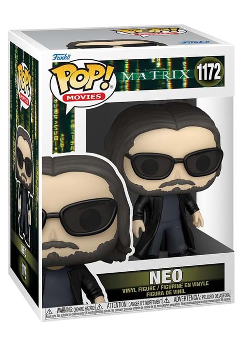 Funko POP! Movies: The Matrix Resurrections - Neo | Matrix Vinyl ...