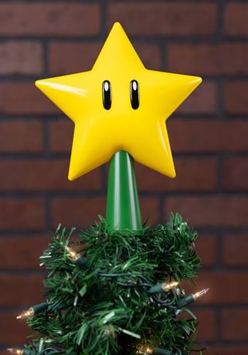 Super Star Mario Tree Topper