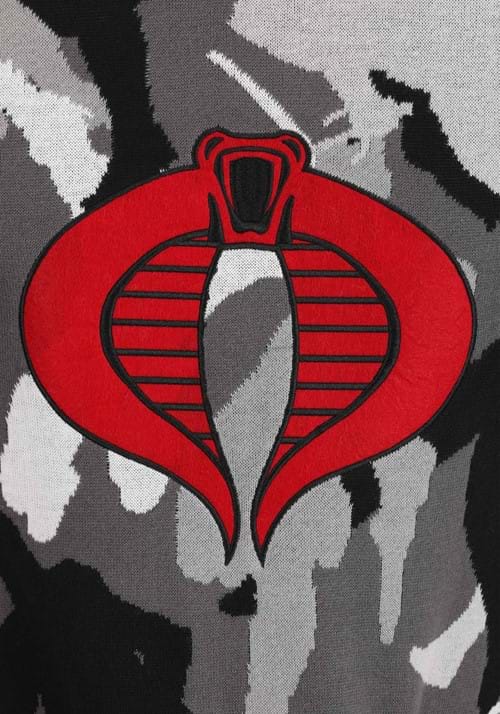 Cobra Camo GI Joe Adult Sweater | Made by Us Sweaters