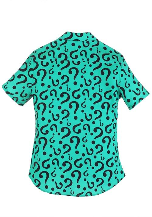 The Riddler Button Up Shirt for Adults