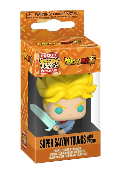 POP Keychain Dragon Ball Super Trunks Spirit Sword - $5.99