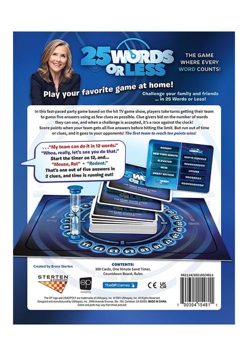 25 Words or Less Board Game | Family Board Game - $19.99