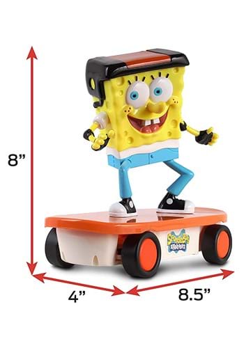 SpongeBob Remote Control w/ Turbo Boost Skateboarder