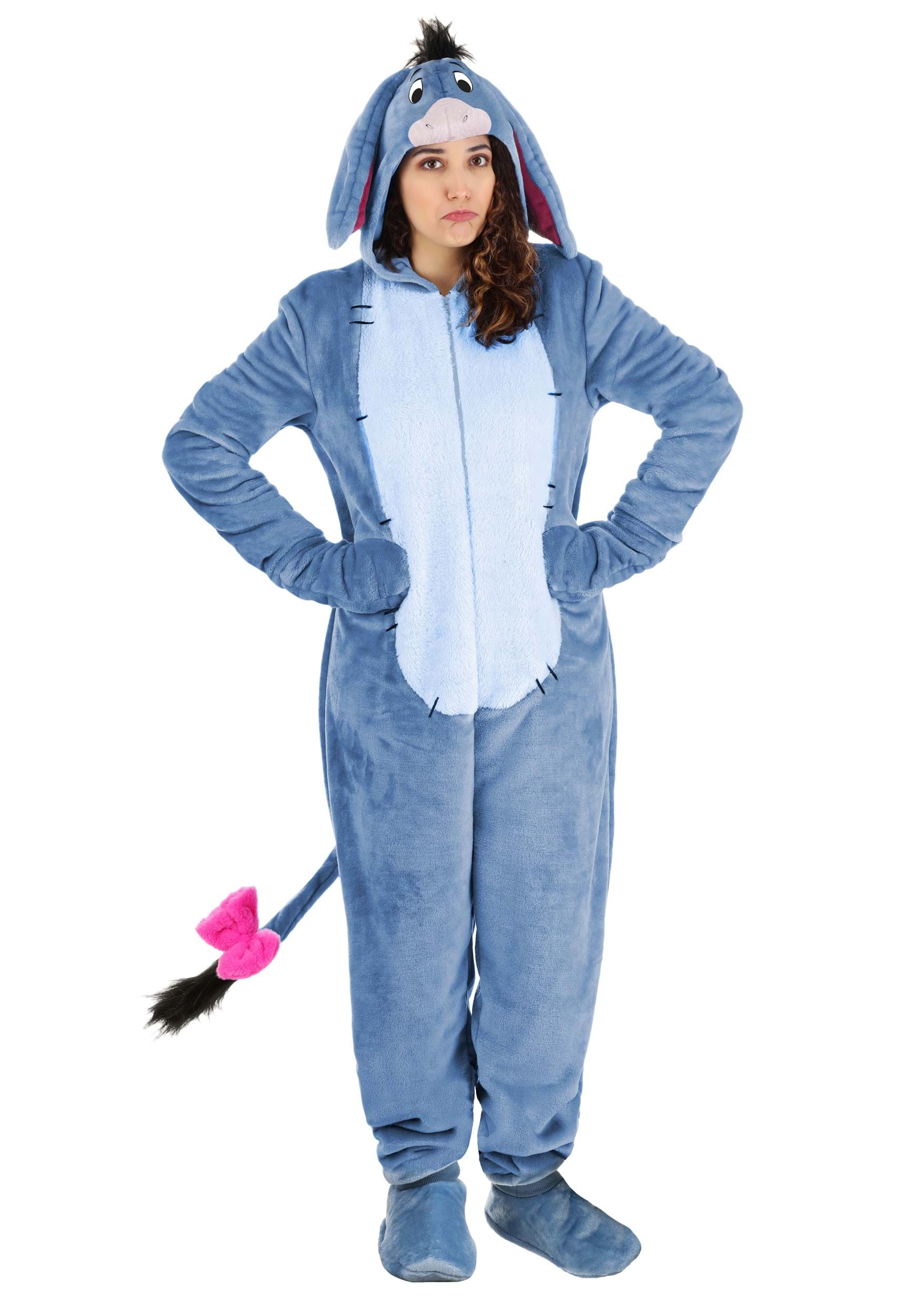 Deluxe Disney Winnie the Pooh Adult Eeyore Costume | Disney Costumes