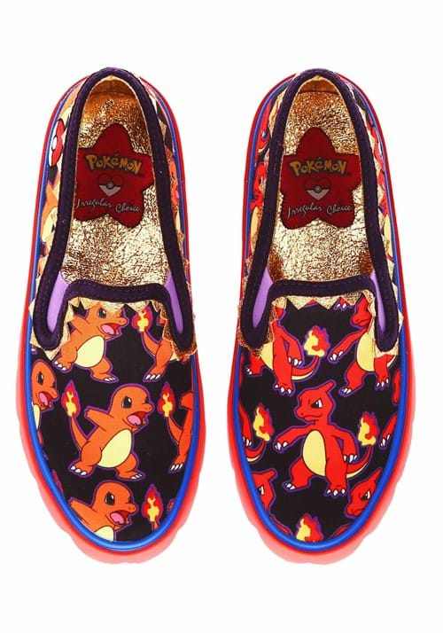 Irregular Choice Pokémon Charmander Canvas Shoes