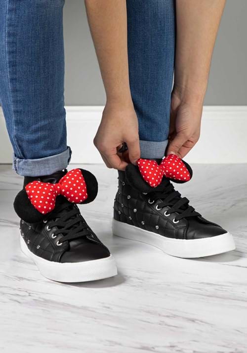 Women's Minnie Mouse High-Top Shoes