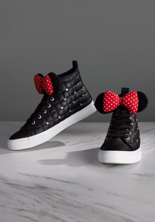 Women's Minnie Mouse High-Top Shoes