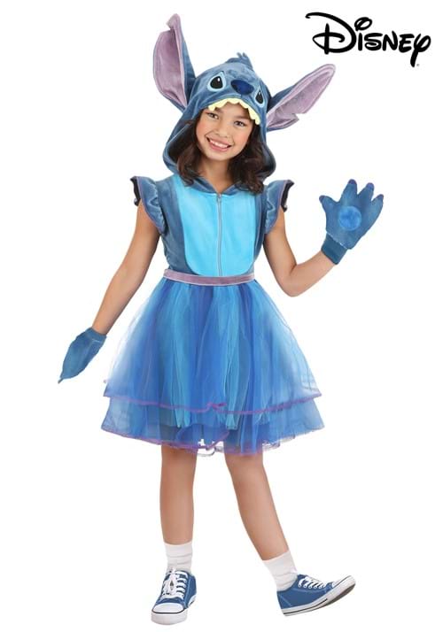Disney Lilo & Stitch Girl's Stitch Costume Dress