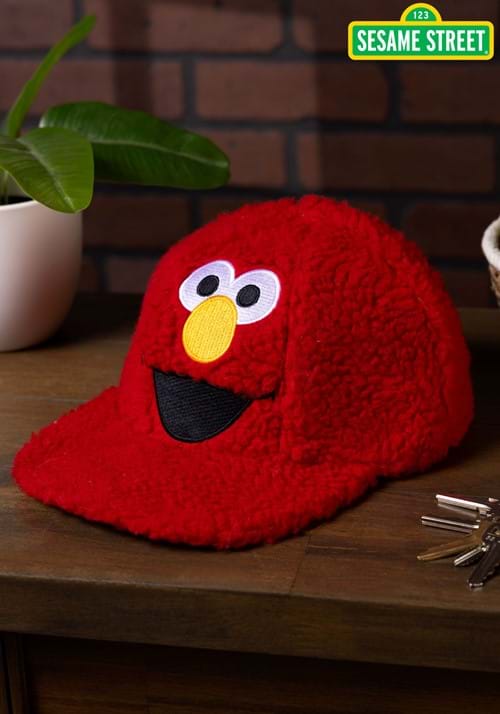 Elmo Sesame Street Fuzzy Cap | Sesame Street Apparel