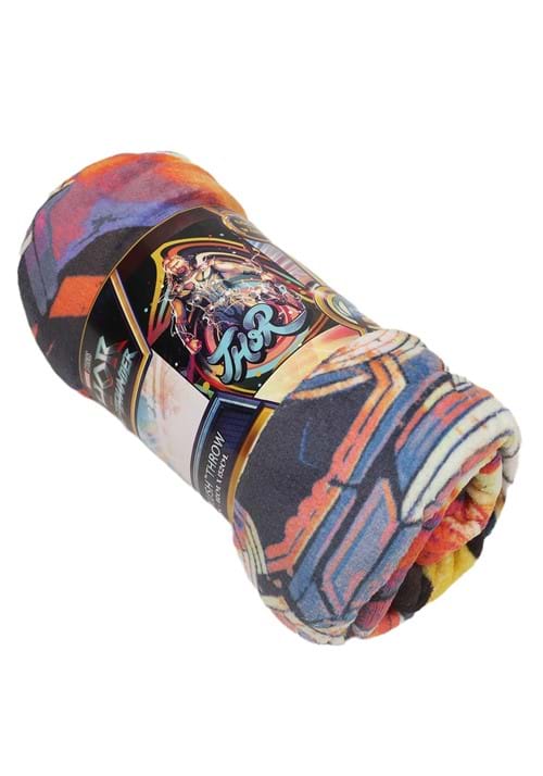 Thunderous Thor Micro Raschel Comfy Throw Blanket