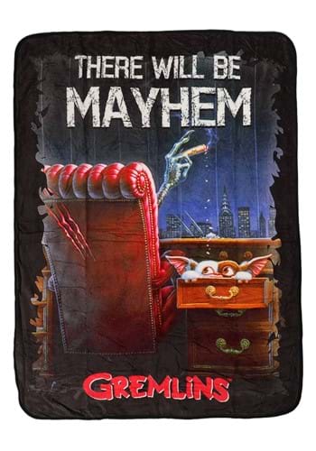 Gremlins Dangerous Micro Raschel Comfy Throw